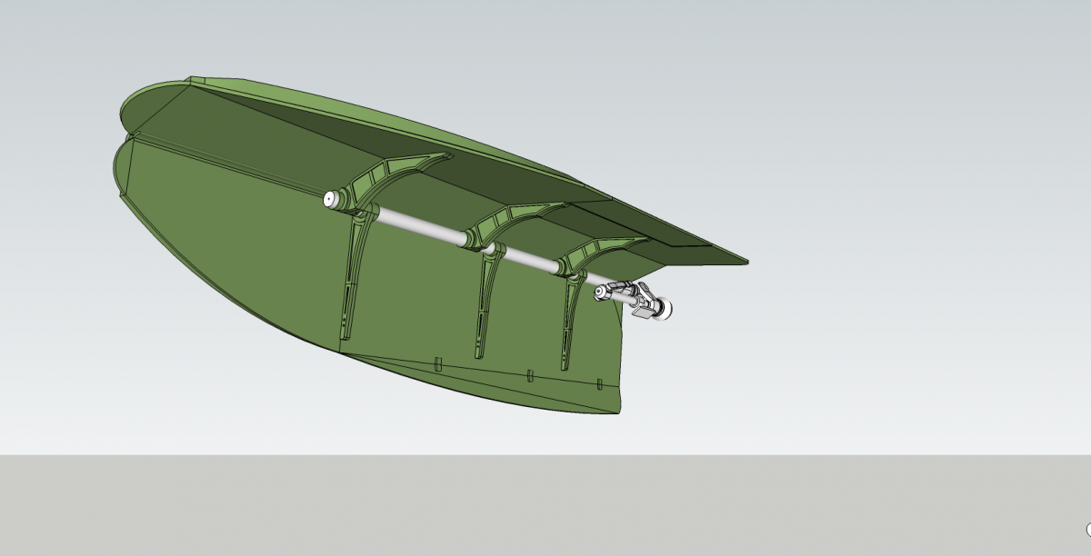 Spaceship "Hopper" part 1 - markoze arts and web design