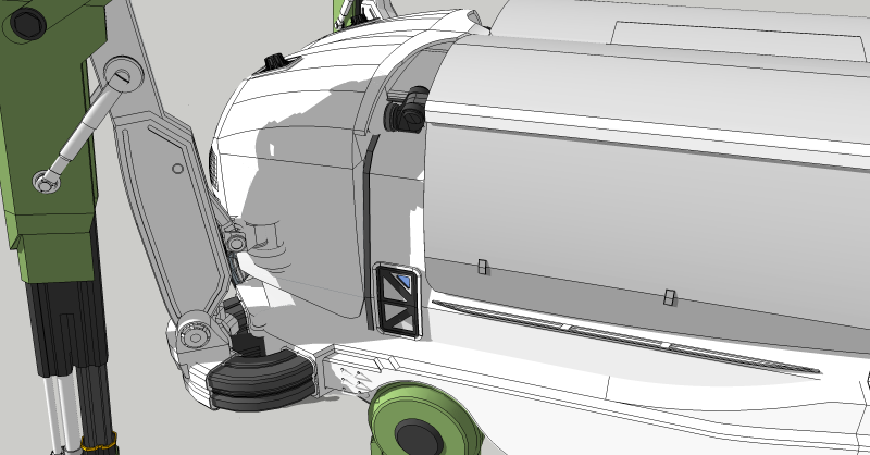 Spaceship "Hopper" part 1 - markoze arts and web design